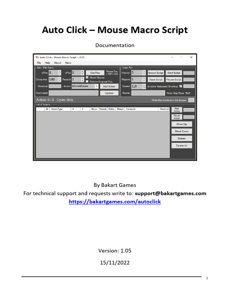 Documentation | Download Free PDF | Scripting Language | Computing