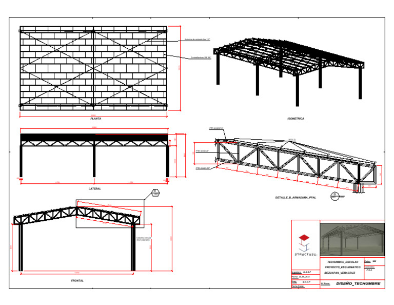 Propuesta Techumbre RV0 | PDF