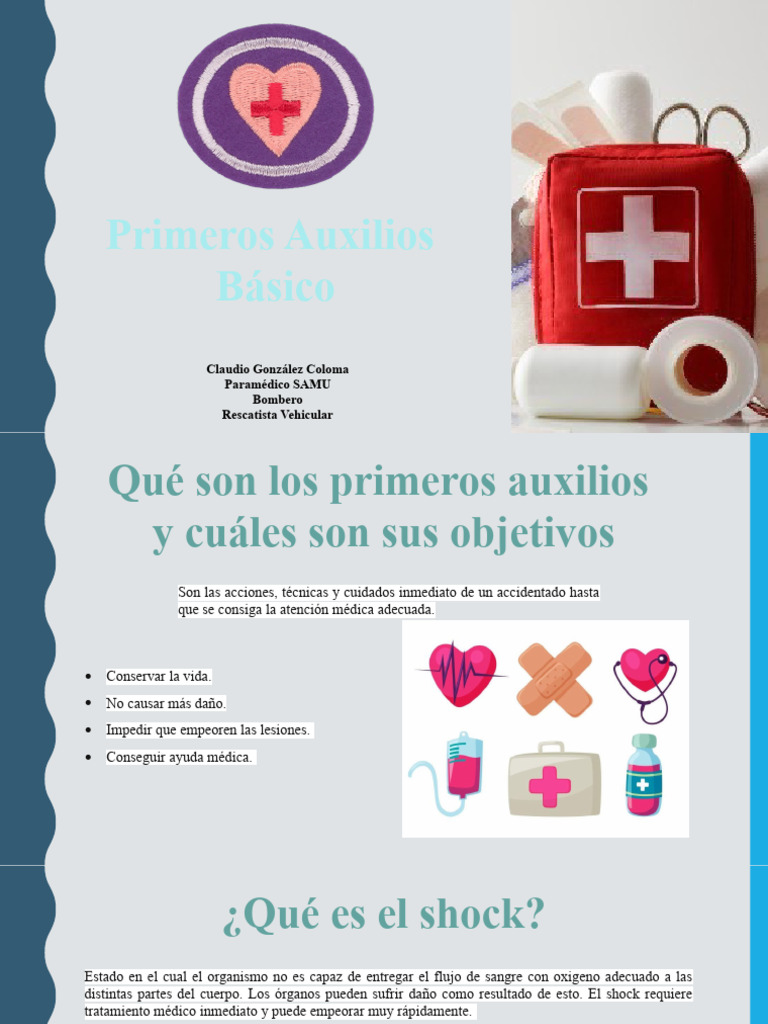 Primeros Auxilios Basico | PDF | Quemar | Primeros auxilios