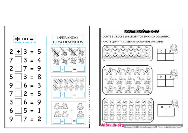 ATIVIDADE 20 E 21 1 ANO | PDF