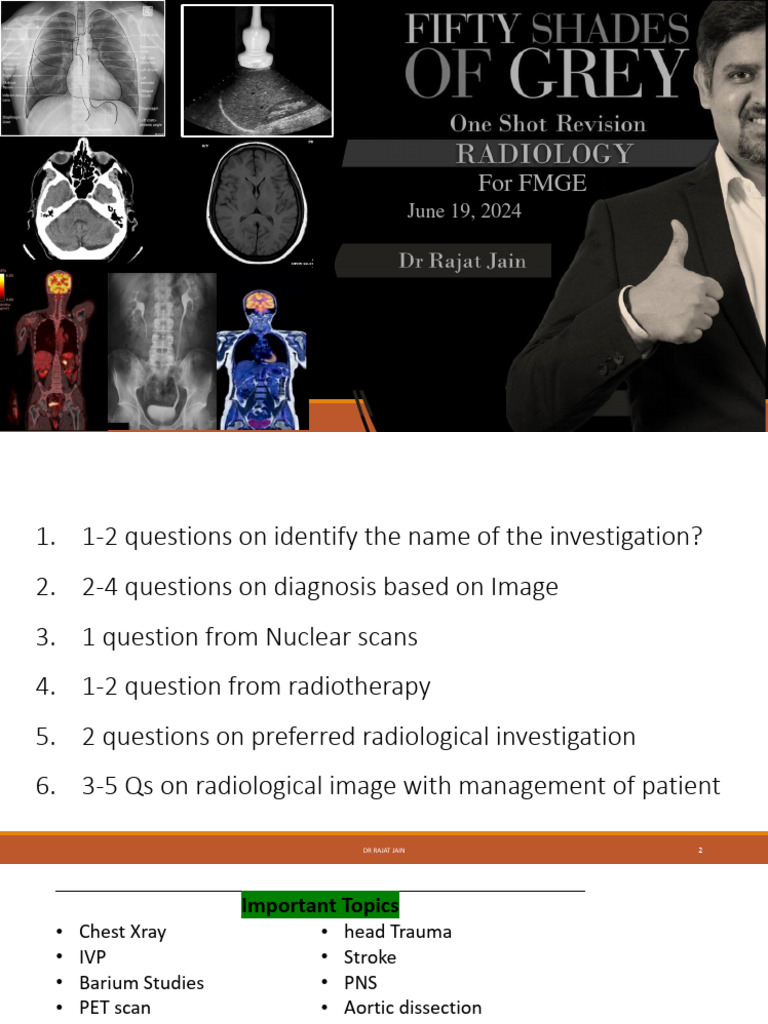 ATP Session Radiology | PDF | Radiology | Ct Scan