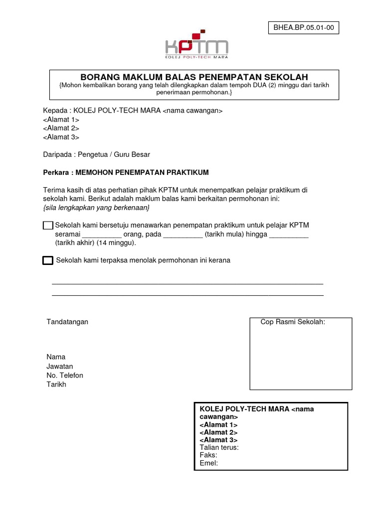Borang Practicum Guidelines Be101 | PDF | Teachers | Teaching Method