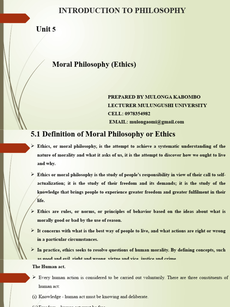 Introduction To Philosophy Unit 5 | PDF | Capital Punishment ...