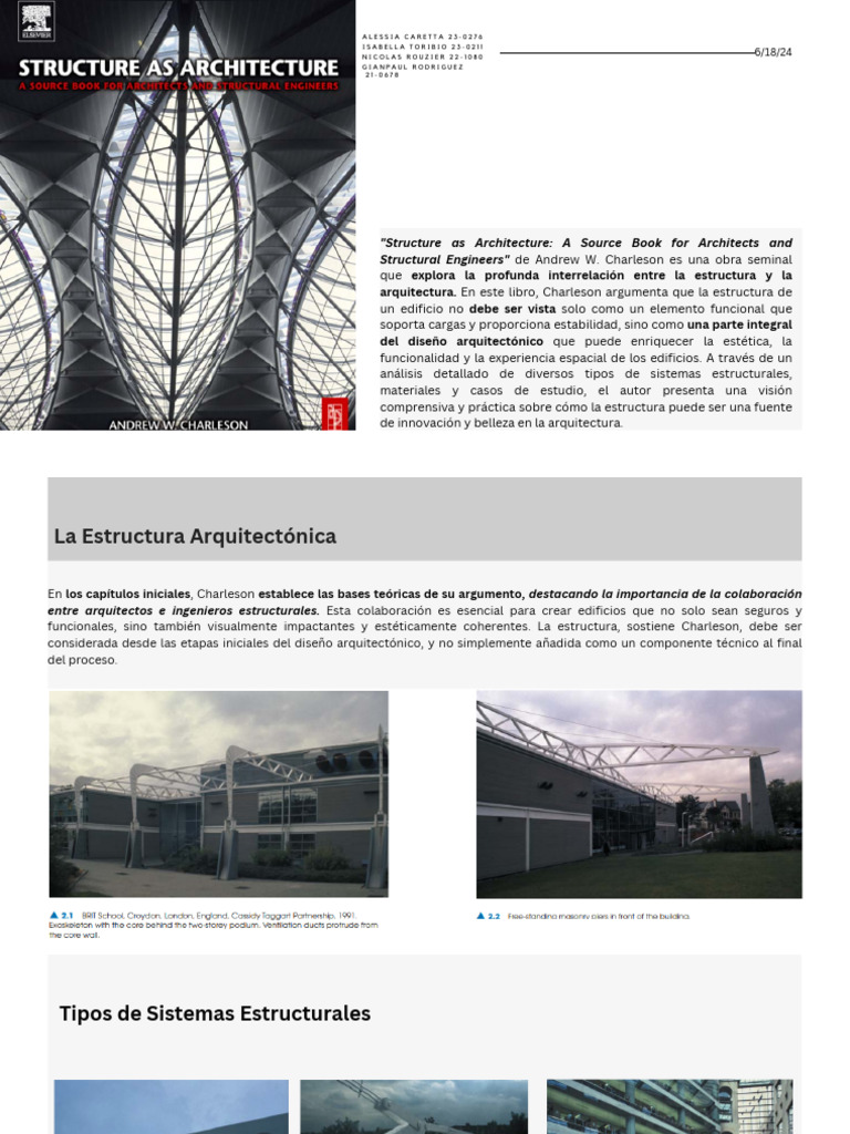 Tarea 4 Estructura II | PDF | Diseño | edificio