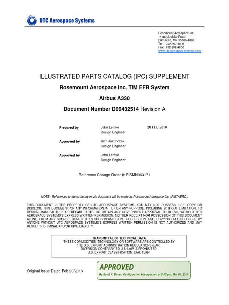D06432514 Rev A (IPC) IPC Supplement | PDF | Screw