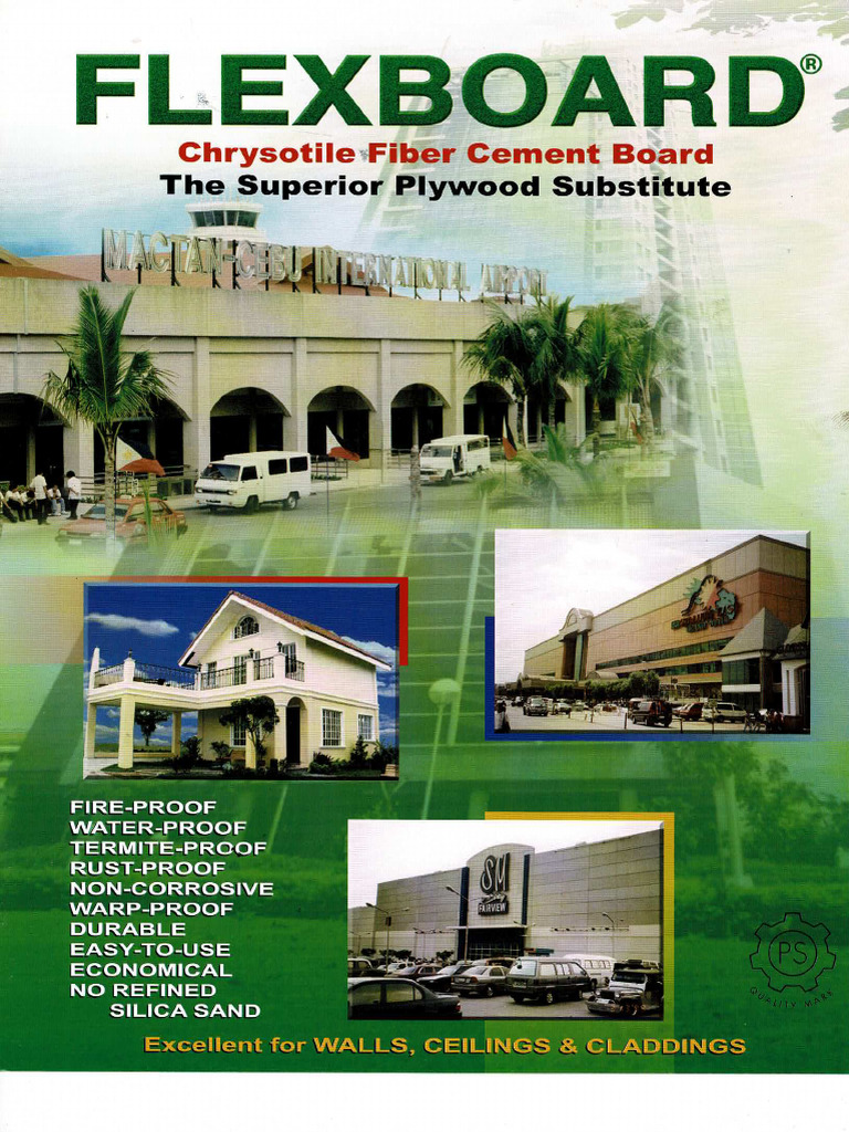 Flexboard Fiber Cement Techinical Data | PDF