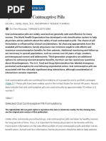 Lydia Contraceptive Post Pill: Usage, Effectiveness, Side Effects and ...