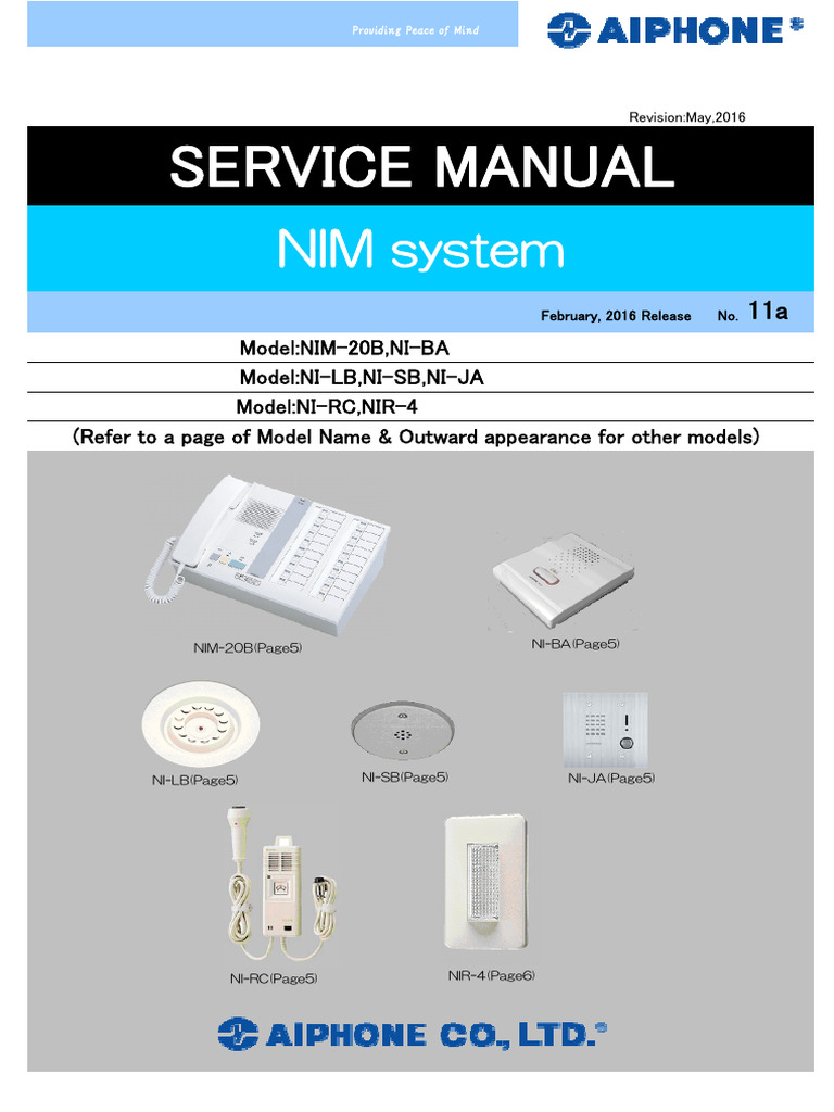 NIM Service Manual (Revised June 2016) | PDF | Computer Engineering | Electrical Engineering