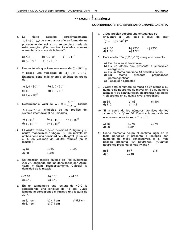 Qui Mica | PDF | Física | Ciencias fisicas