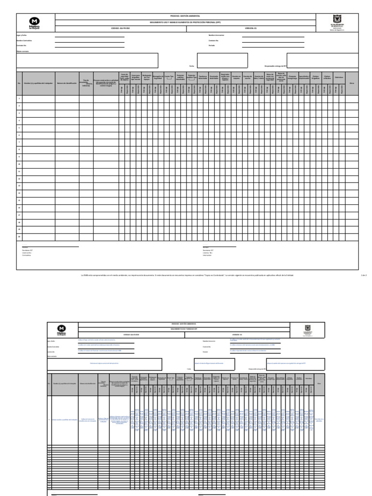 L (EPP) - V.01 | PDF | Guante