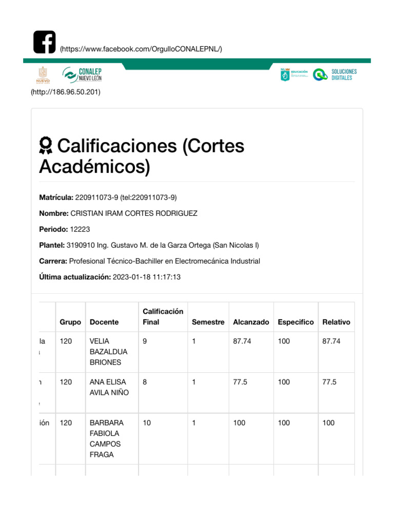 Conalep Digital | PDF