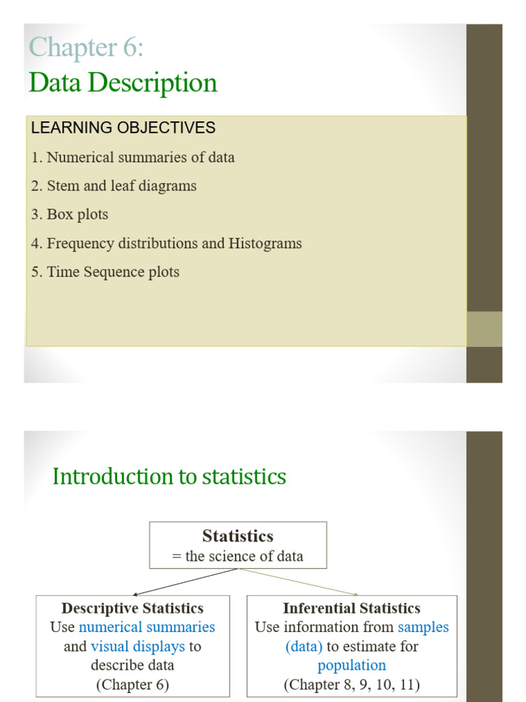Slide-Chap6 | Download Free PDF | Quartile | Histogram