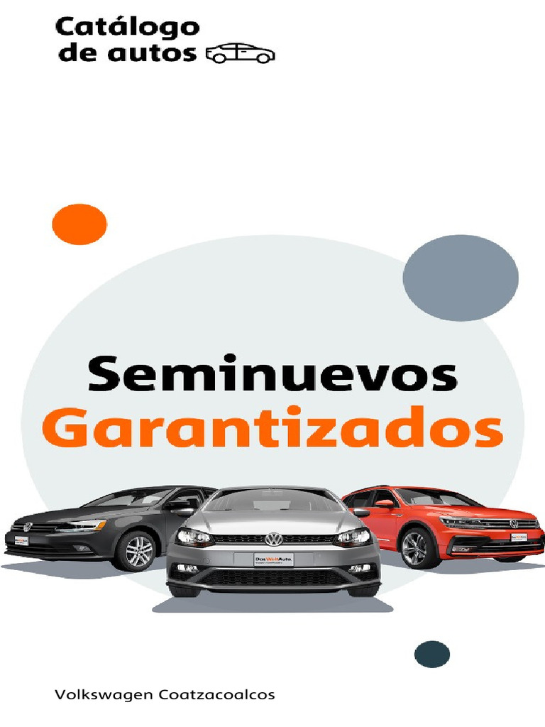 Catalogo Seminuevos VW | PDF | Industria automotriz | Coche