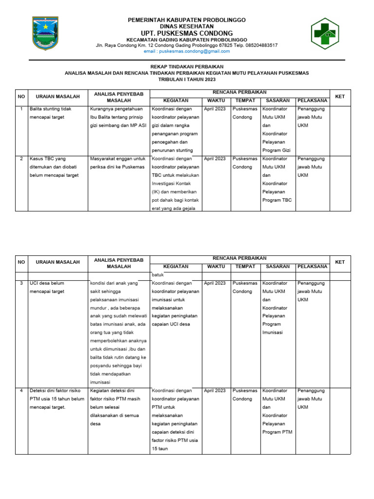 Form Pdca Impel Ukm | PDF