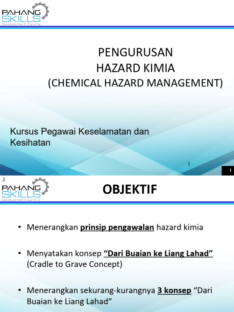 10 - Pengurusan Hazard Kimia | PDF