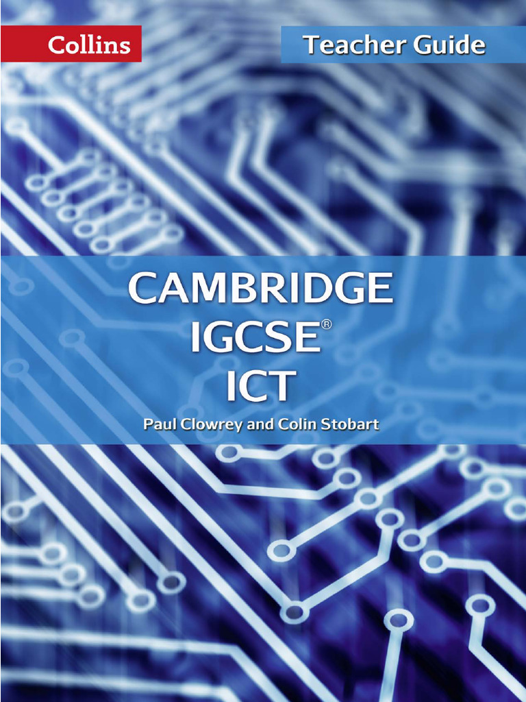 978-0-00-812098-6 IGCSE ICT Teacher's Guide | PDF | Command Line ...