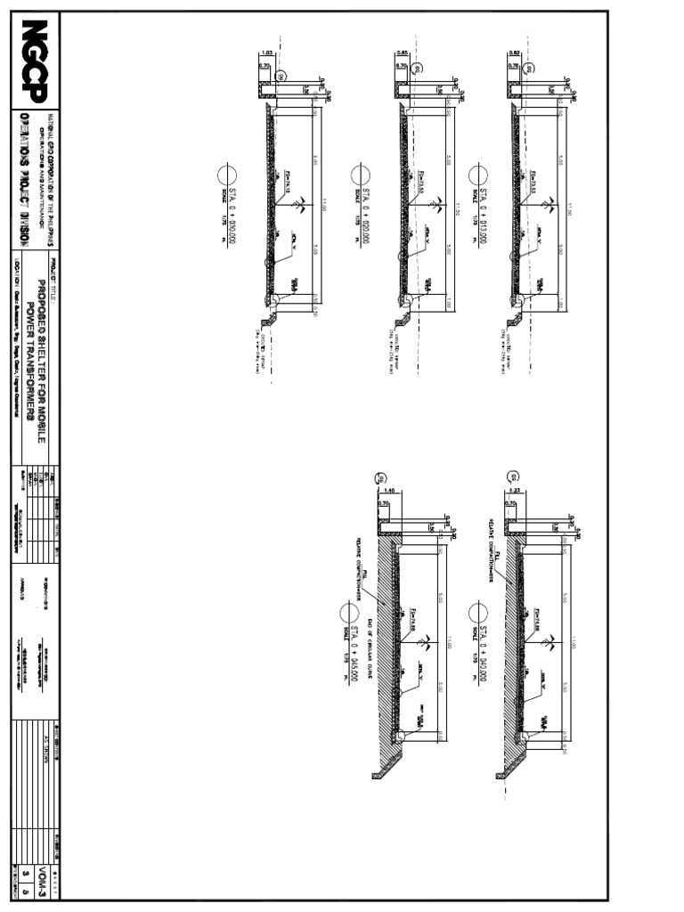 Cross Section Canal | PDF
