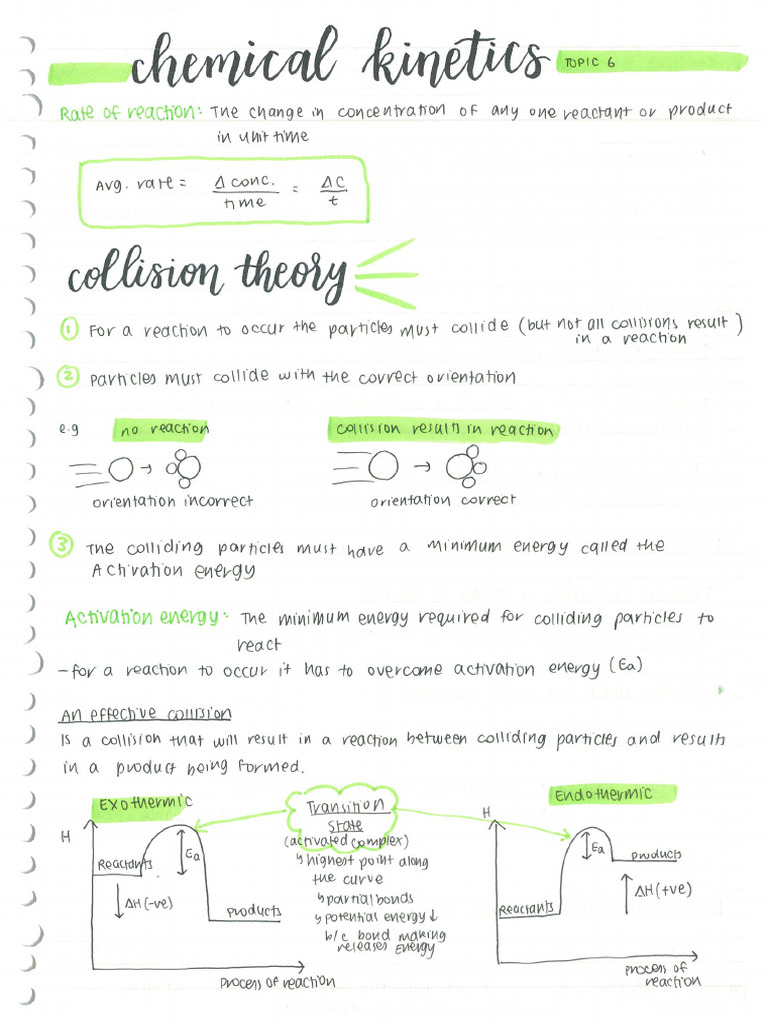 Sample Detailed Chem Notes | PDF