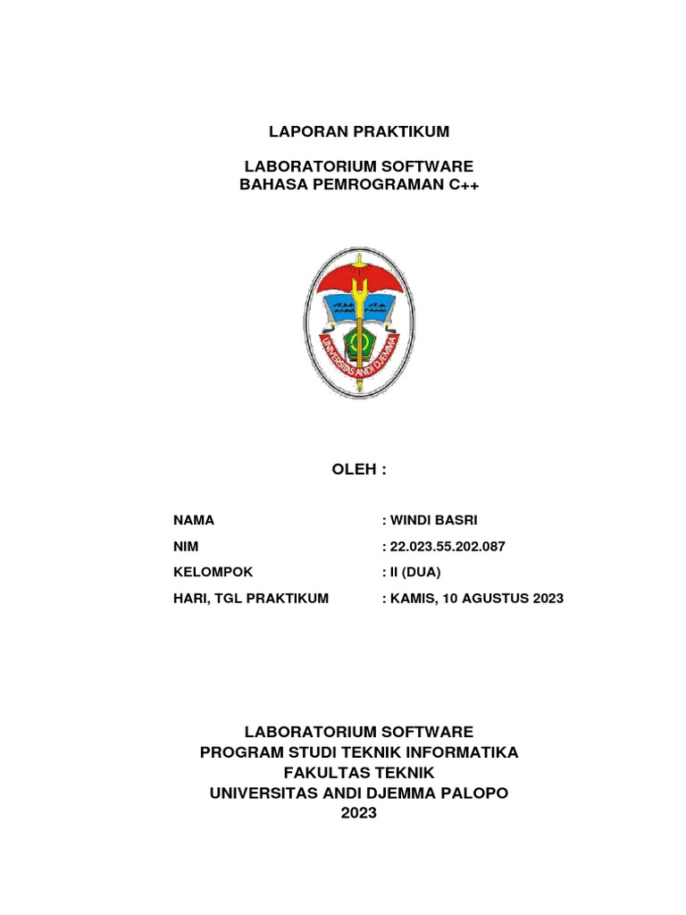 Windi Basri 2 C++ | PDF