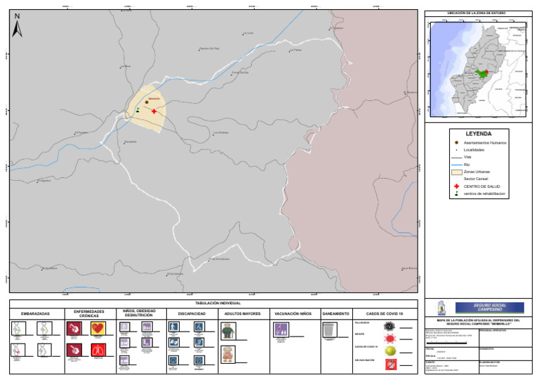 Mapa de Salud en Membrillo, Ecuador | PDF | Geodesia | Tecnología ...