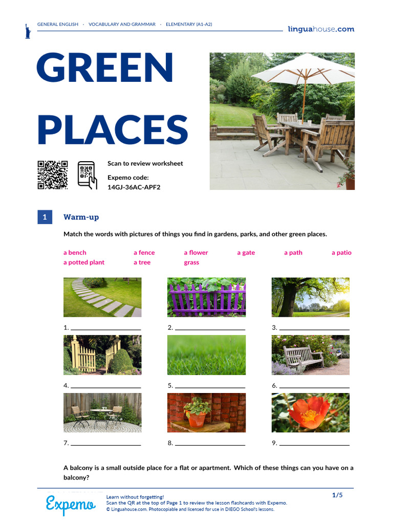 012 Green Places American English Student | Download Free PDF ...