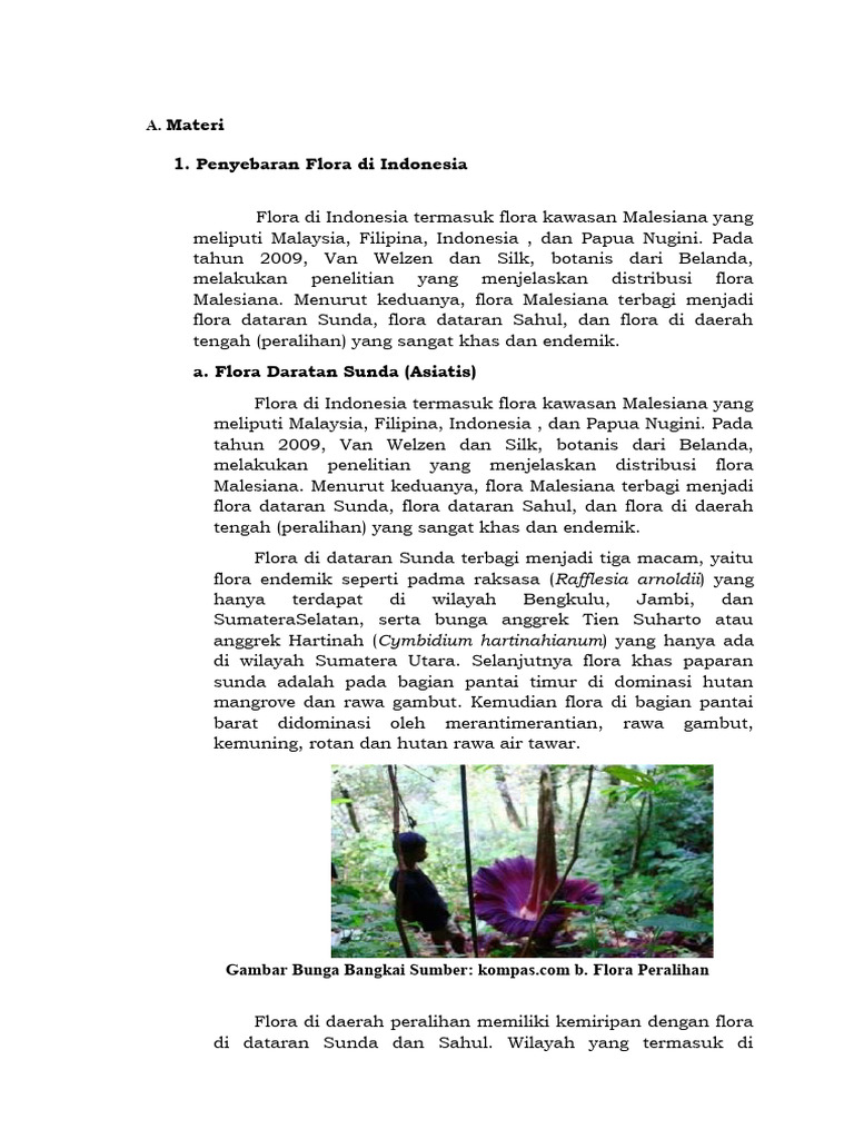 Flora & Fauna INA | PDF | Ilmu Sosial