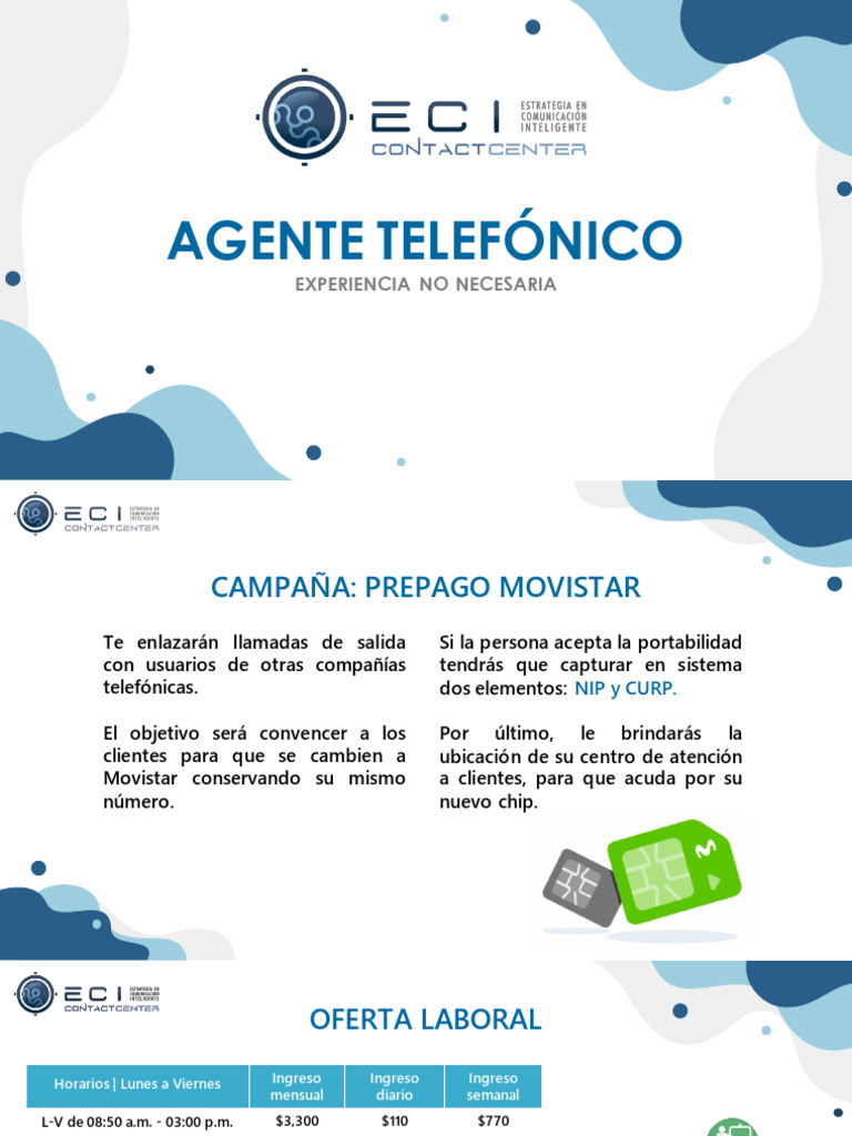 ECI Contact Center L-V | PDF