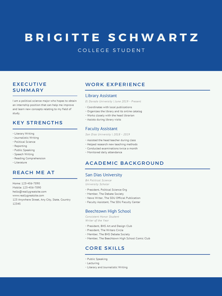 Minimalist White and Grey Professional Resume - 20240622 - 033150 ...