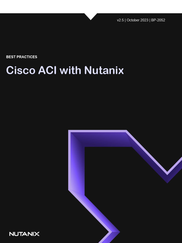 BP-2052-Cisco-ACI (3) | PDF | Computer Network | Network Switch