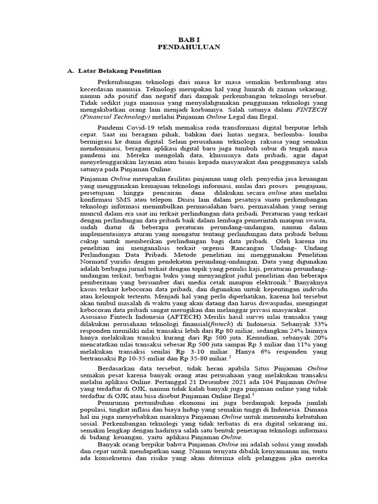 Usulan Penelitian Methopen | PDF