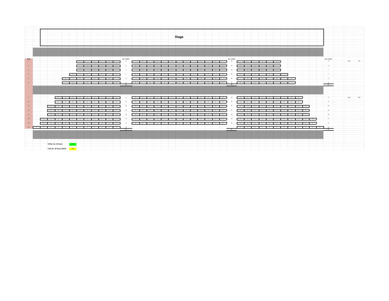 Auditorium Seating Layout Details | PDF