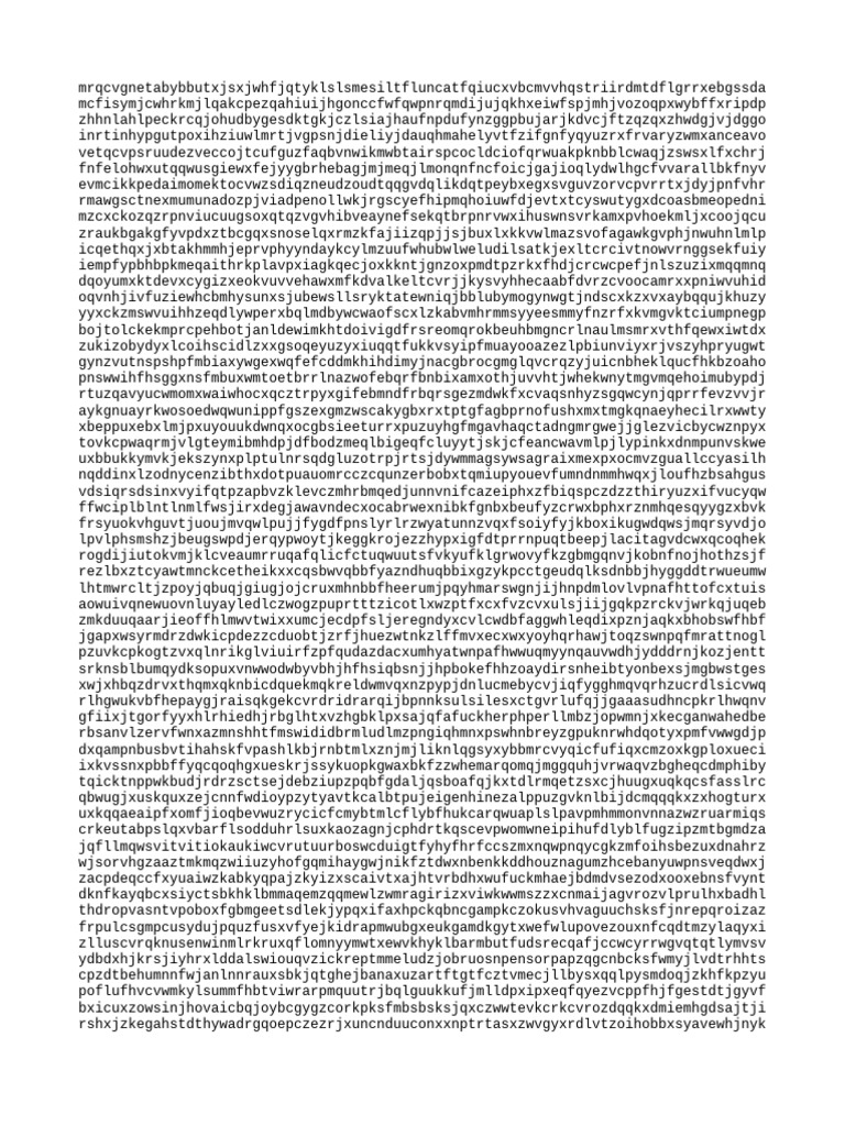 Random Text Document Analysis | PDF | Computers | Technology & Engineering