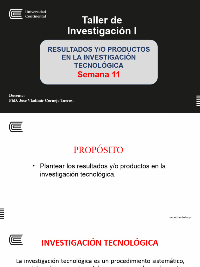 Semana 11 Taller de Investigacion i (1) | Descargar gratis PDF | Diseño | Ingeniería