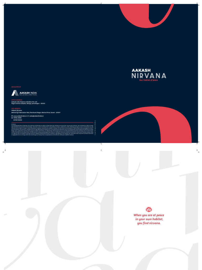Nirvana Brochure v18 9.5X13.5 LR | PDF | Apartment
