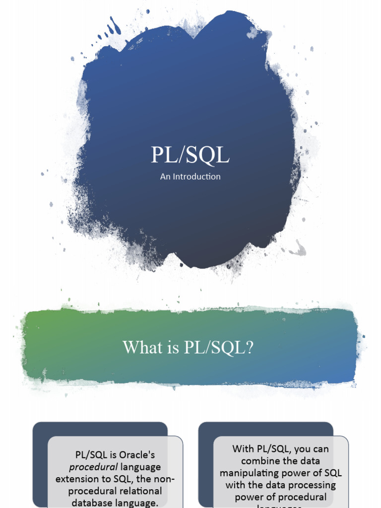 Plsql Help Pdf Plsql Control Flow 