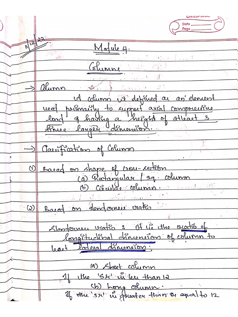 Mod 4 (Coloumn) | PDF