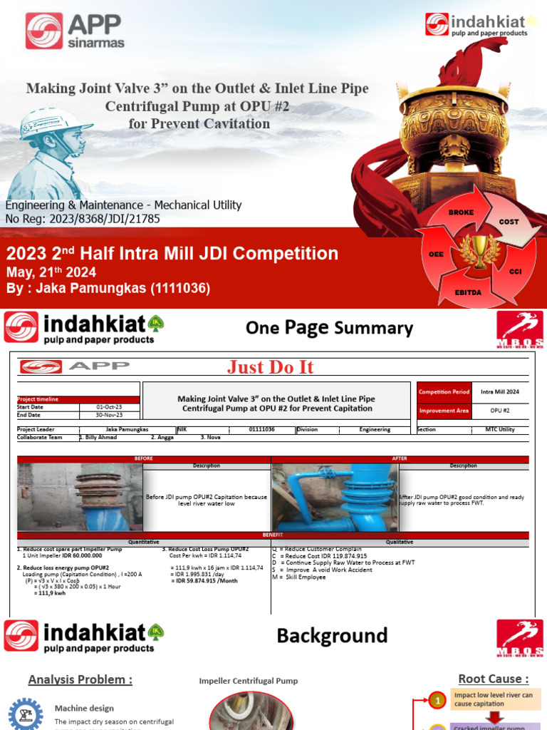 REV.1JDI Intermill Template 2024 | PDF | Pump | Energy Technology