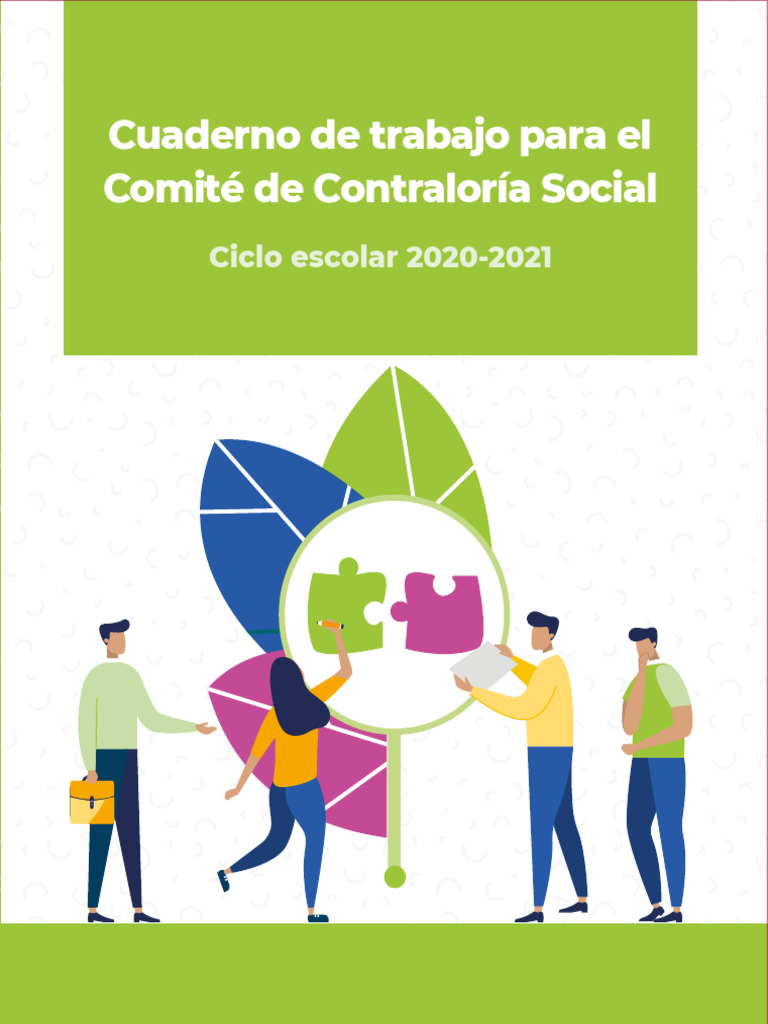 Cuaderno Trabajo Comit S 20 21 | PDF | Educación de la primera infancia | Educación primaria