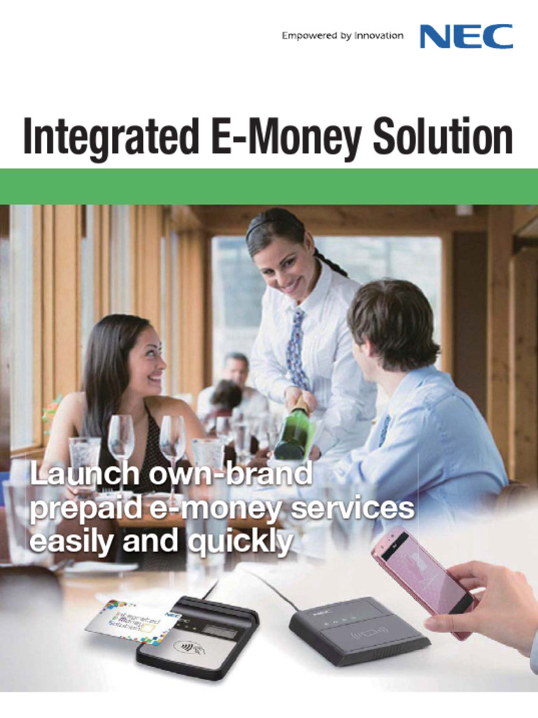 Integrated E-Money Solution Brochure | PDF | Prepaid Mobile Phone ...