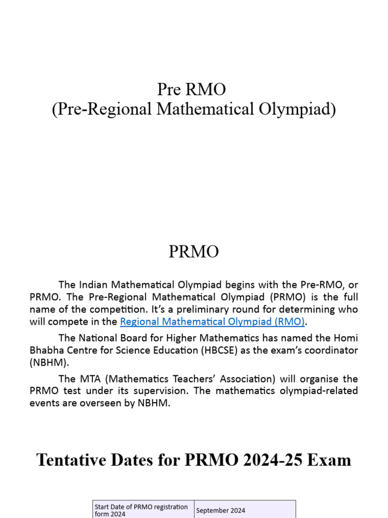 Prmo Rmo & Inmo | PDF | Equations | Number Theory
