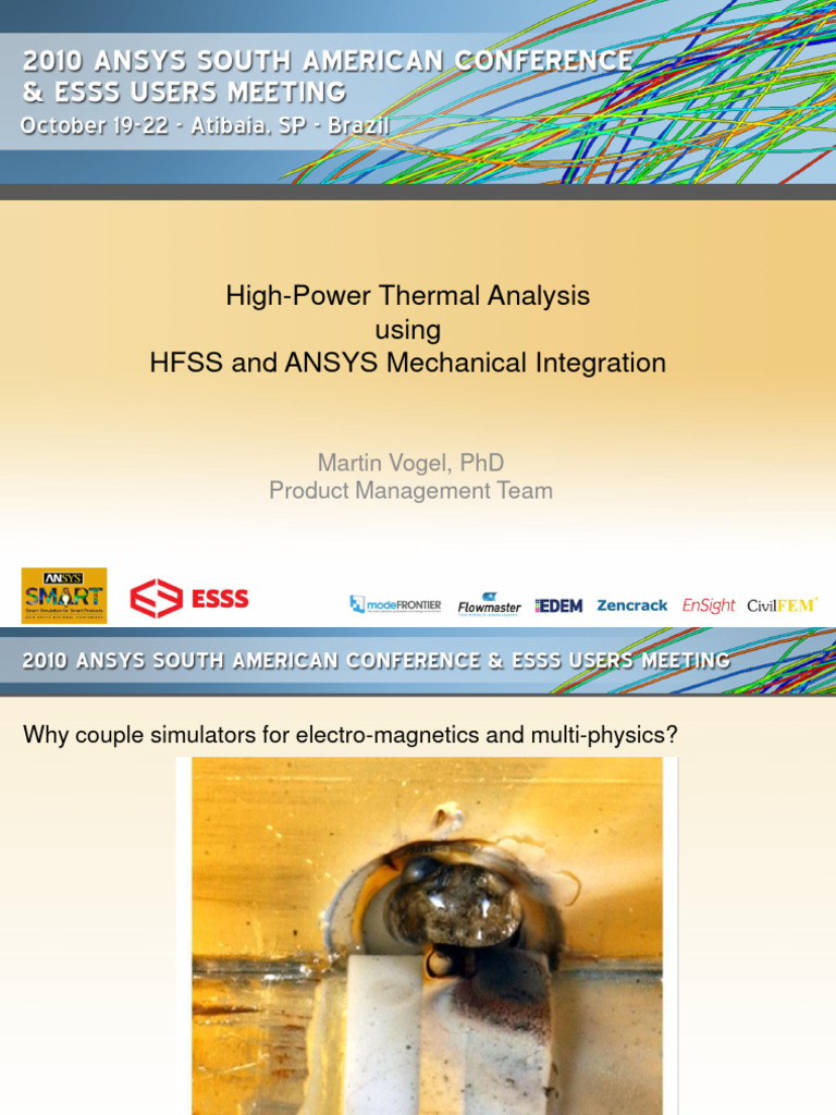 HFSS & ANSYS Thermal Analysis Guide | PDF | Temperature | Heat