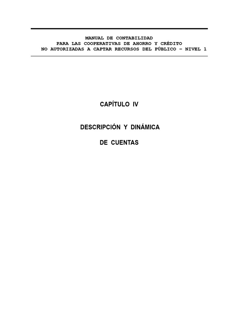 Capítulo IV - Nivel 1 | PDF | Bancos | Contabilidad