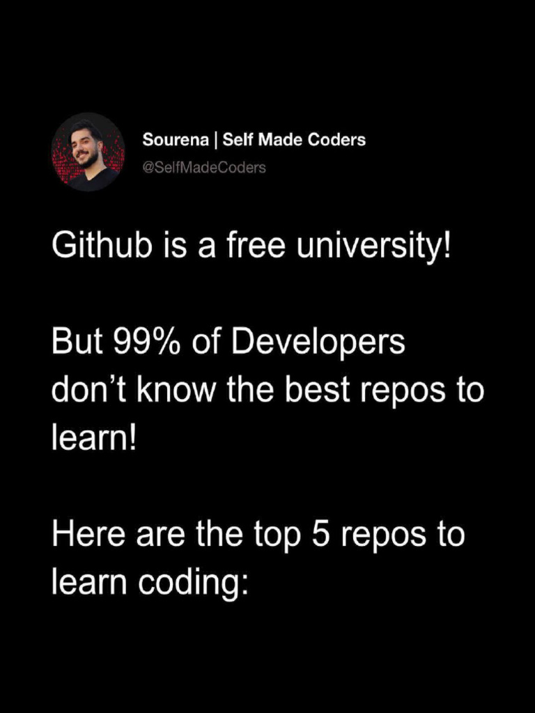 5 Best Github Repos For Developers 1706169113 | PDF
