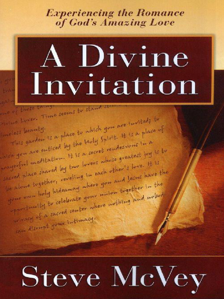 A Divine Invitation - Steve McVey | PDF | Love | Grace In Christianity