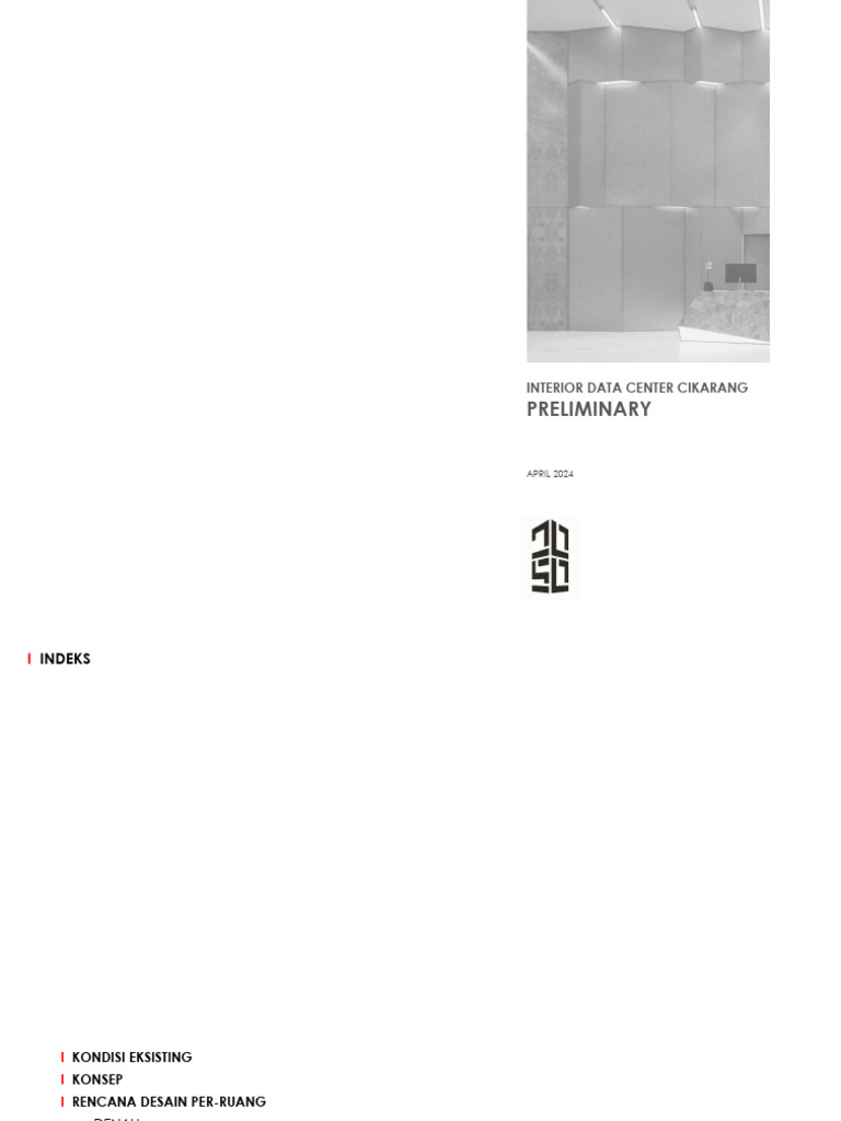 Interior Data Center Cikarang - r06 | PDF