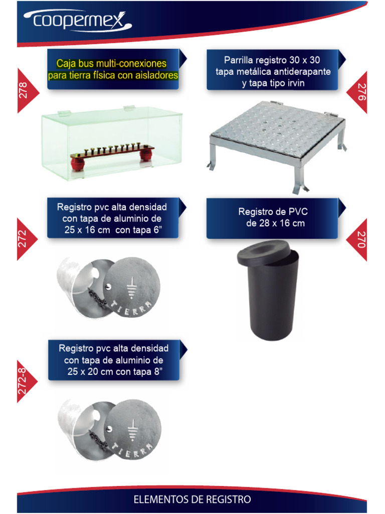 Catalogo Coopermex | PDF