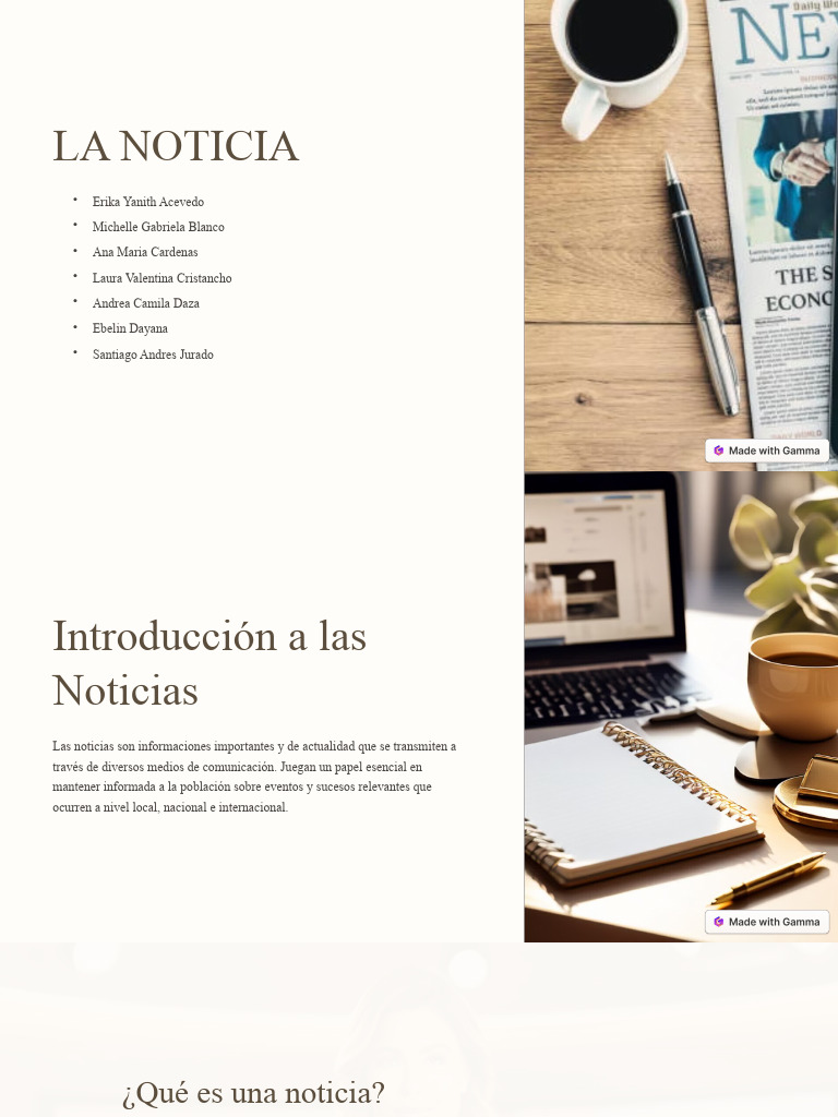 La Noticia | PDF | Información | Comunicación