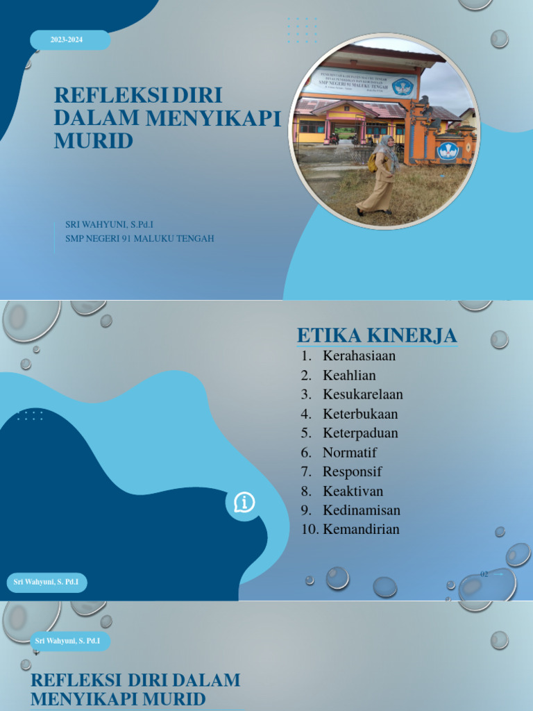 Refleksi Diri Dalam Menyikapi Murid | PDF