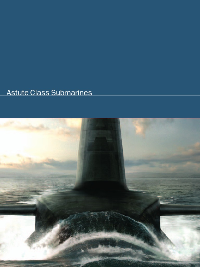 Bae Subs Astute Leaflet | PDF | Royal Navy | Submarines