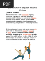 Tipos de Ritmo y Tipos de Musica | PDF